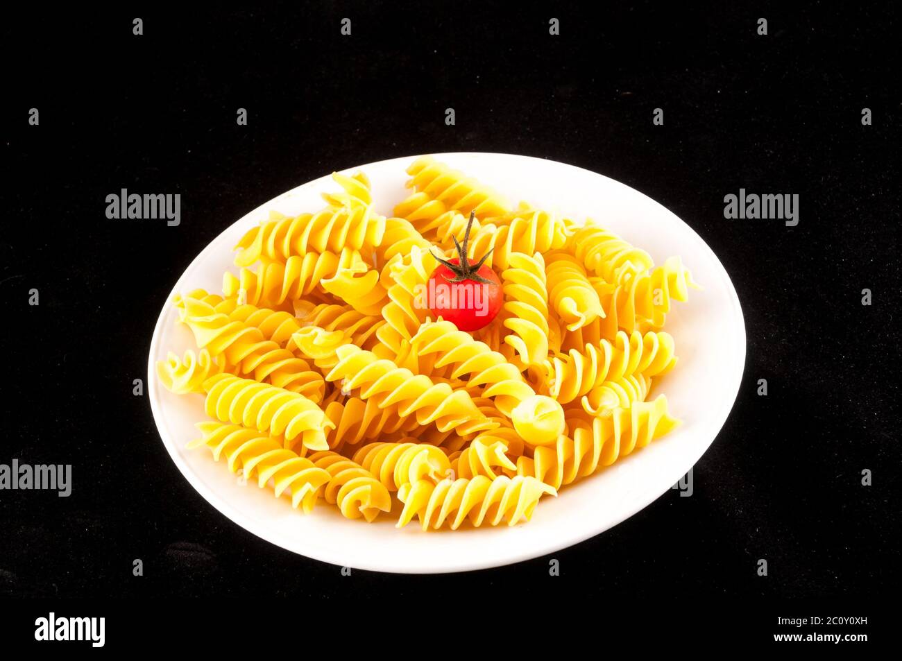 Italian Style Pasta Food Stock Photo - Alamy