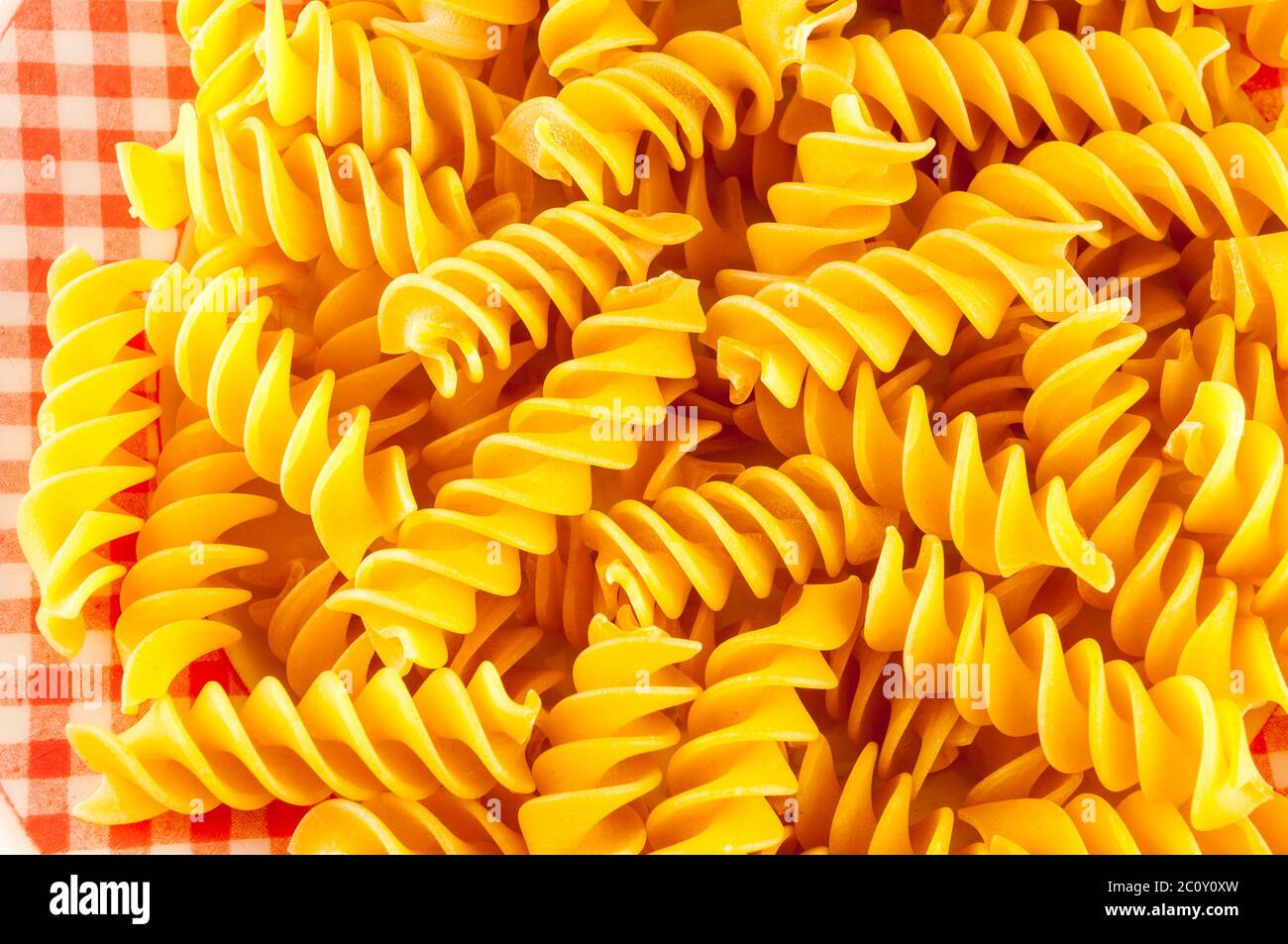 Italian Style Pasta Food Stock Photo - Alamy