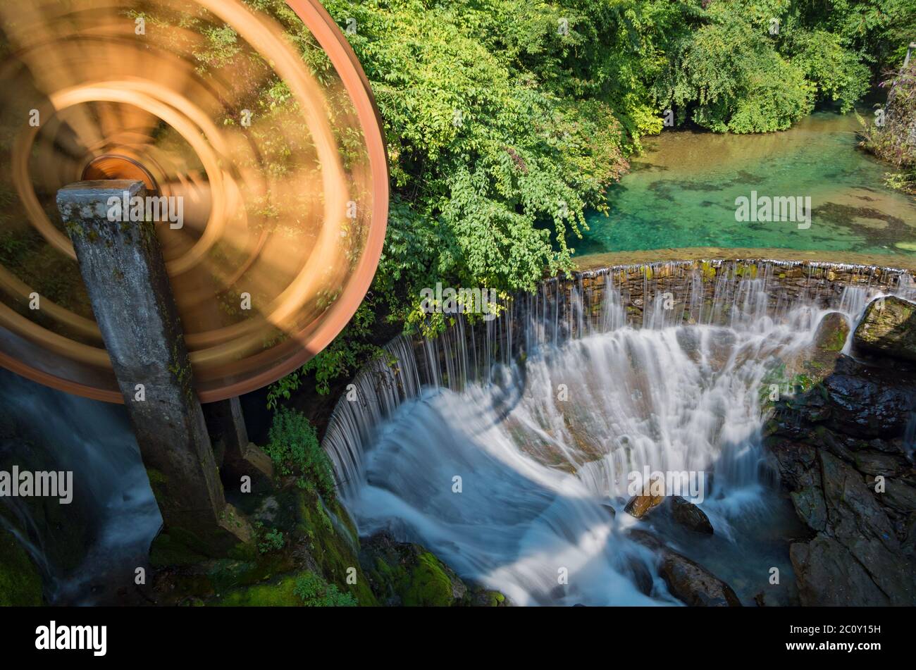Early autumn scenery of Hubei Shennongjia National Geopark Scenic Area ...