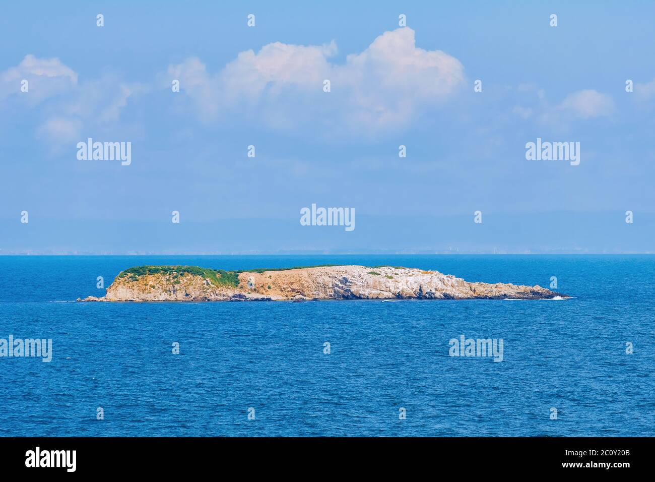 Small Island in the Sea Stock Photo - Alamy