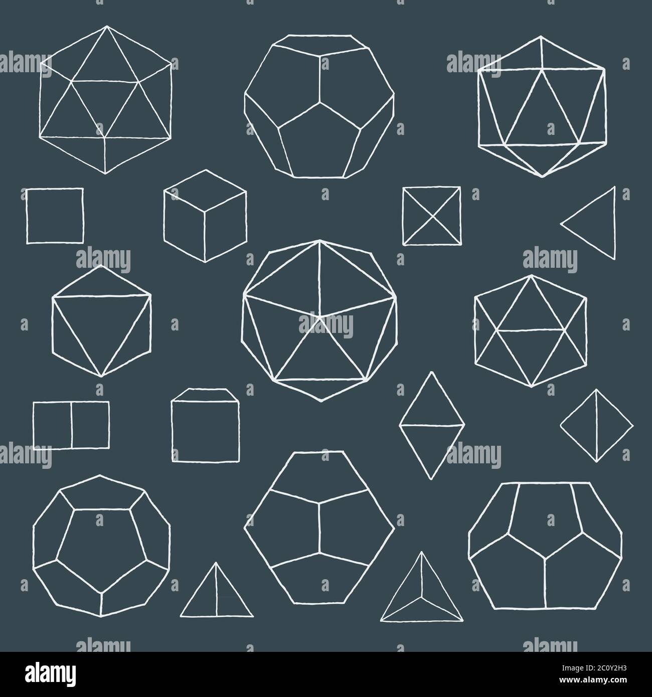 Polyhedrons hi-res stock photography and images - Alamy