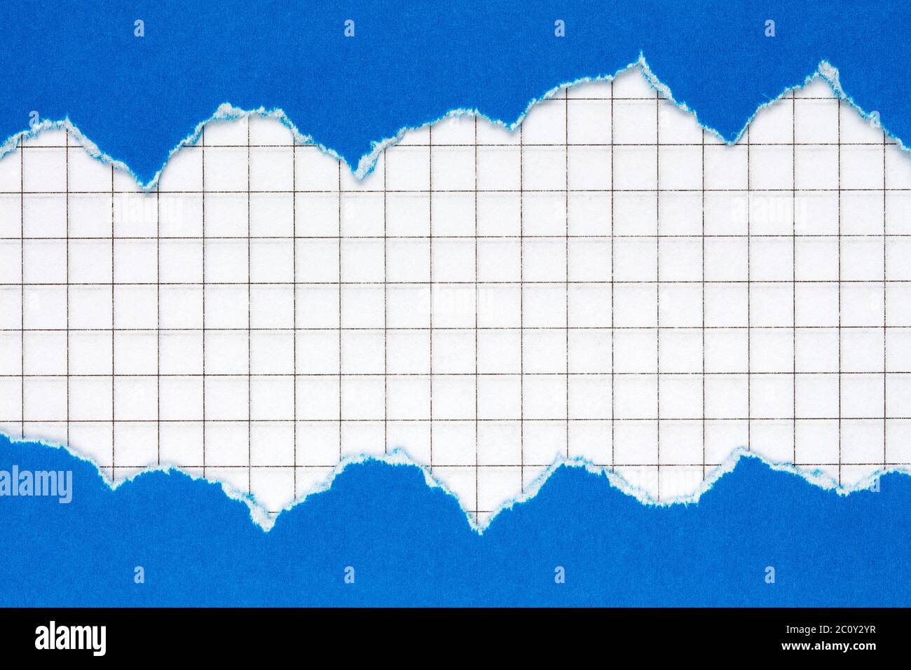 Blue squared paper texture hi-res stock photography and images - Alamy