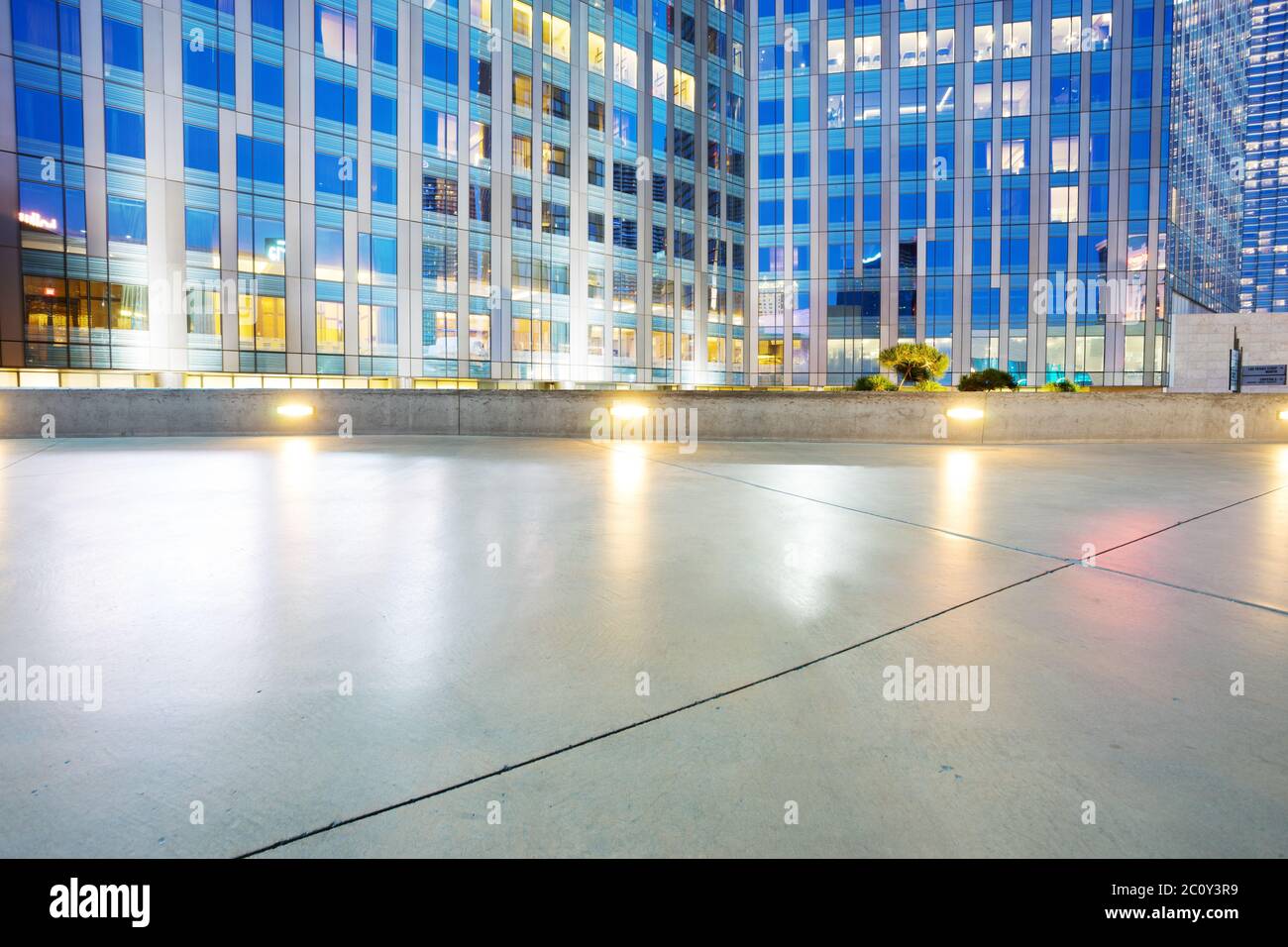Empty Office Windows Night High Resolution Stock Photography and Images ...
