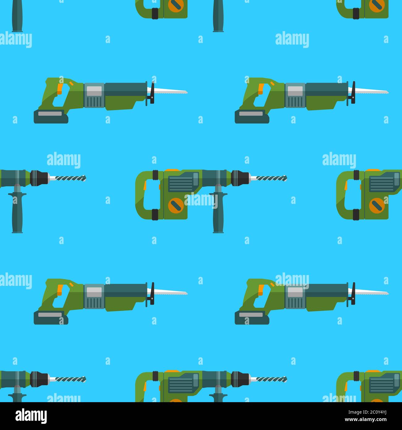 vector perforator reciprocating saw pattern Stock Photo - Alamy