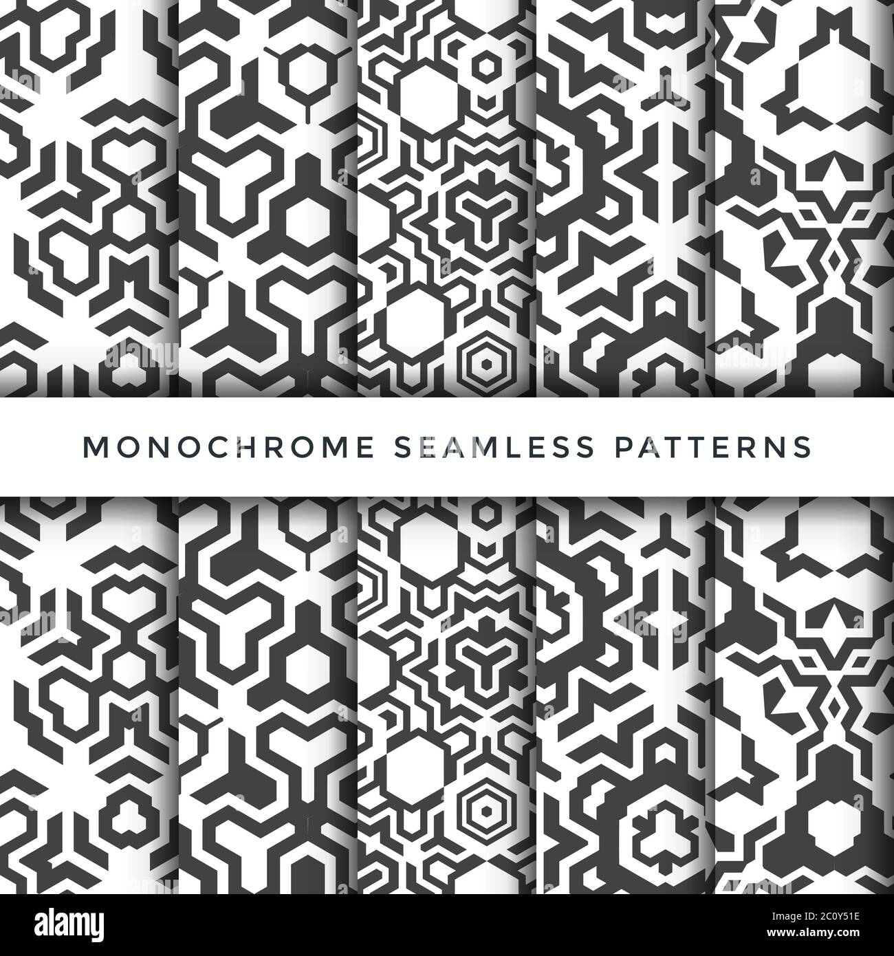 Modern monochrome set hi-res stock photography and images - Alamy
