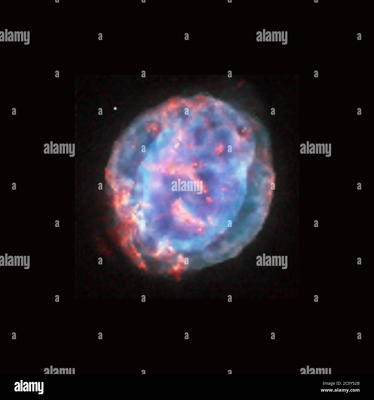 vector colorful space galactic background Stock Photo - Alamy
