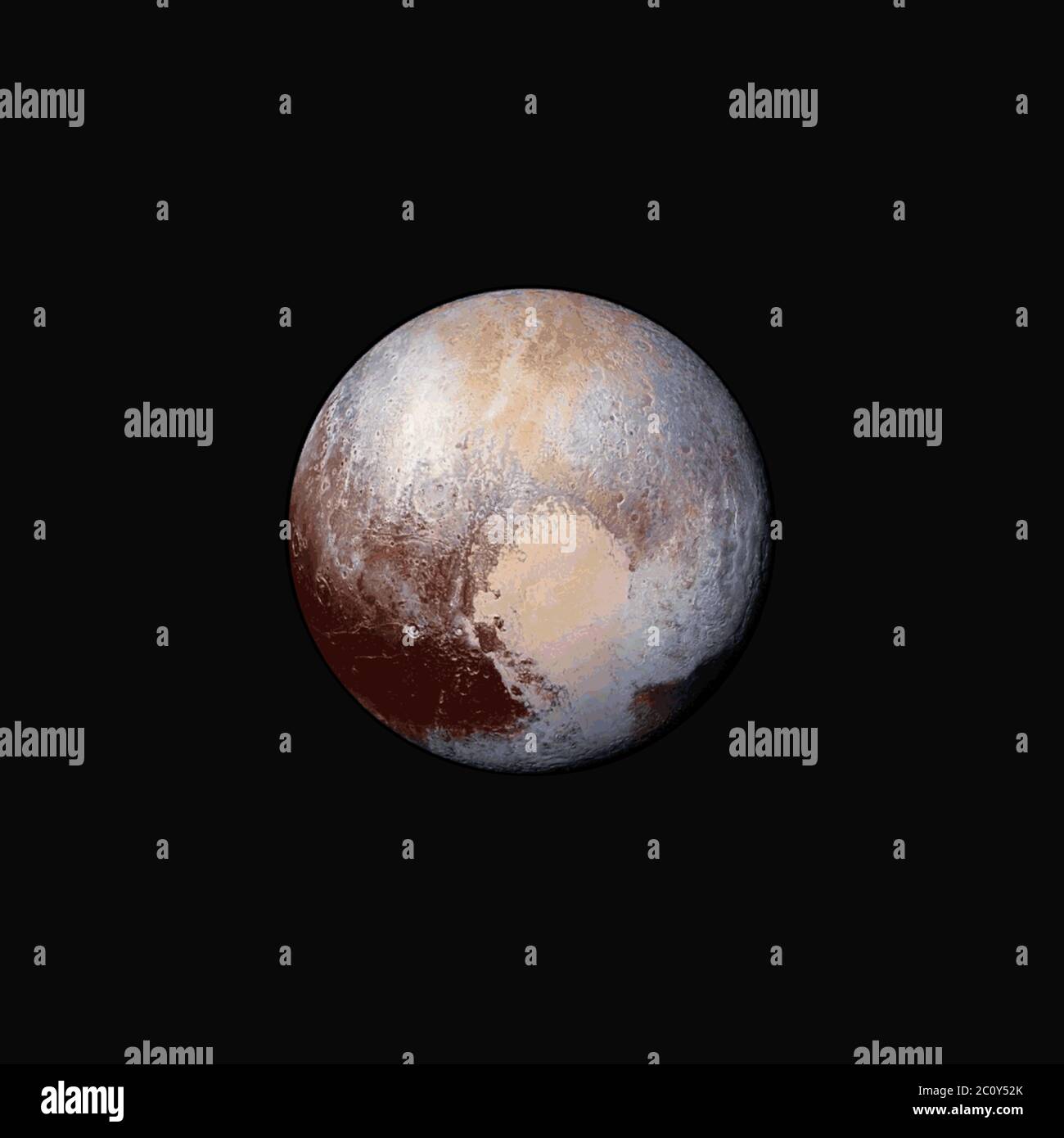 Pluto Planet Border