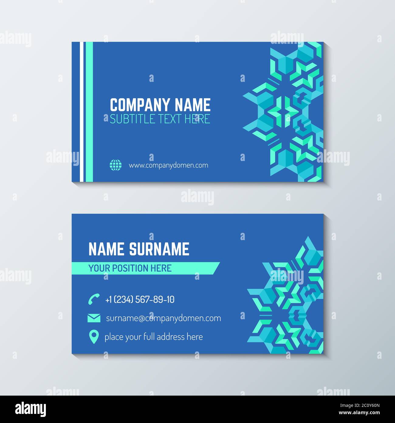 Blue green card hi-res stock photography and images - Alamy