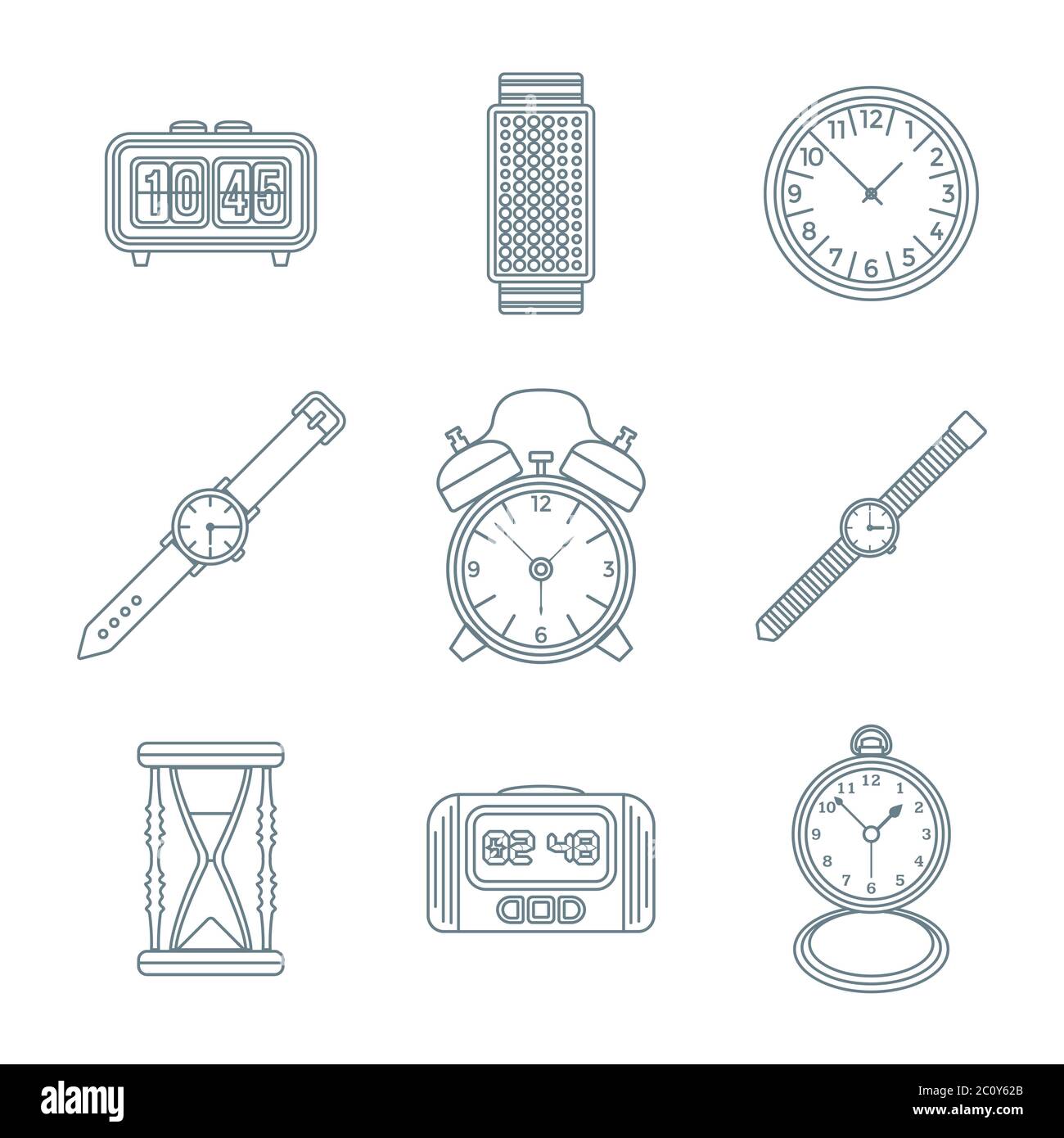 Watches and clocks hi-res stock photography and images - Alamy