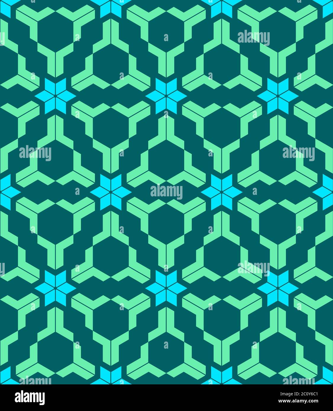 Blue and green abstract pattern hi-res stock photography and images - Alamy