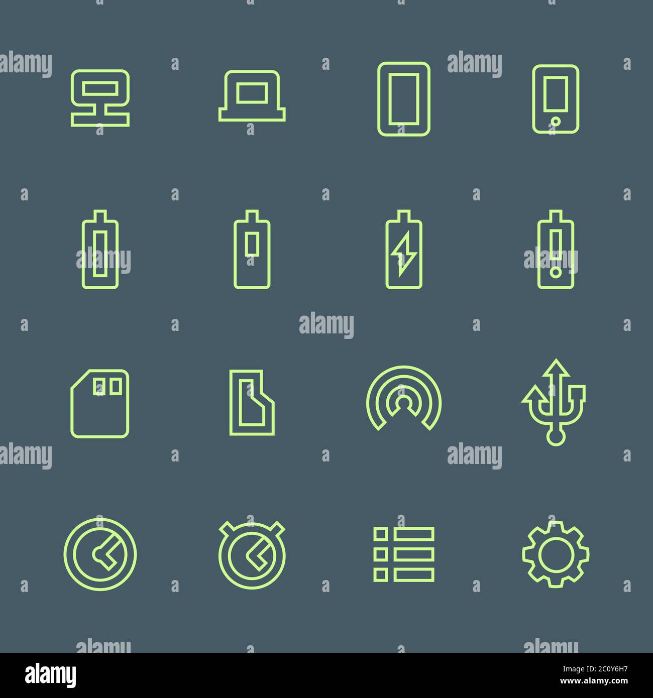 Device icons hi-res stock photography and images - Alamy