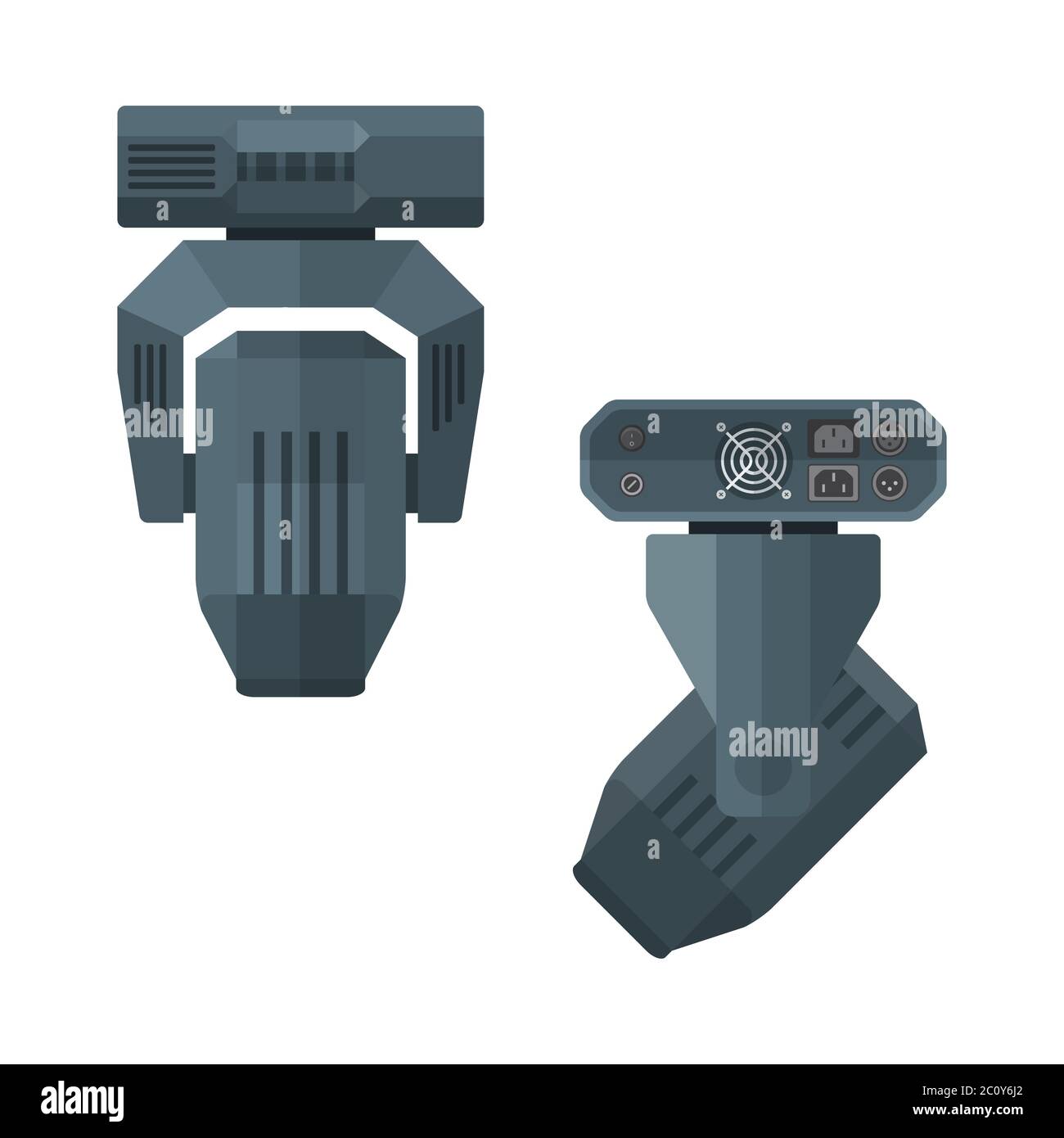 White stage lighting Cut Out Stock Images & Pictures - Alamy