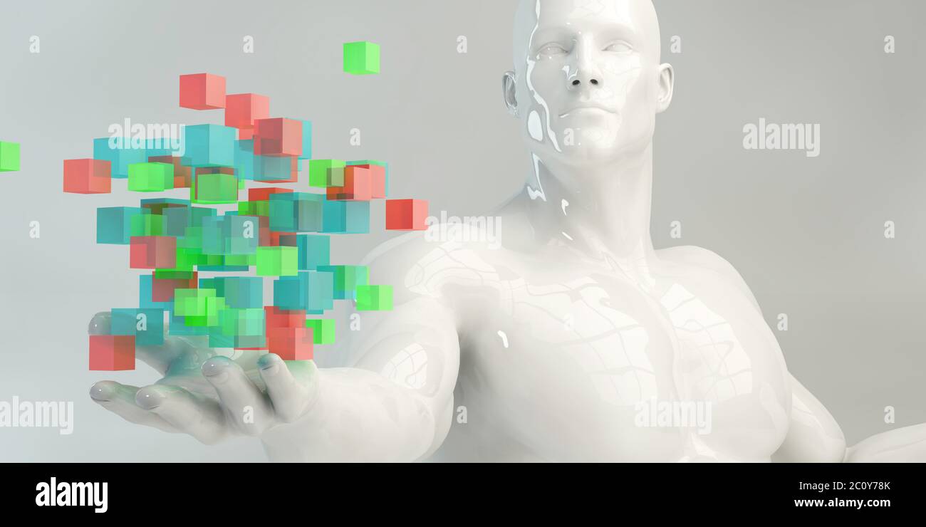 Technology Abstract Background with Tech Startup Industry Concept Stock ...