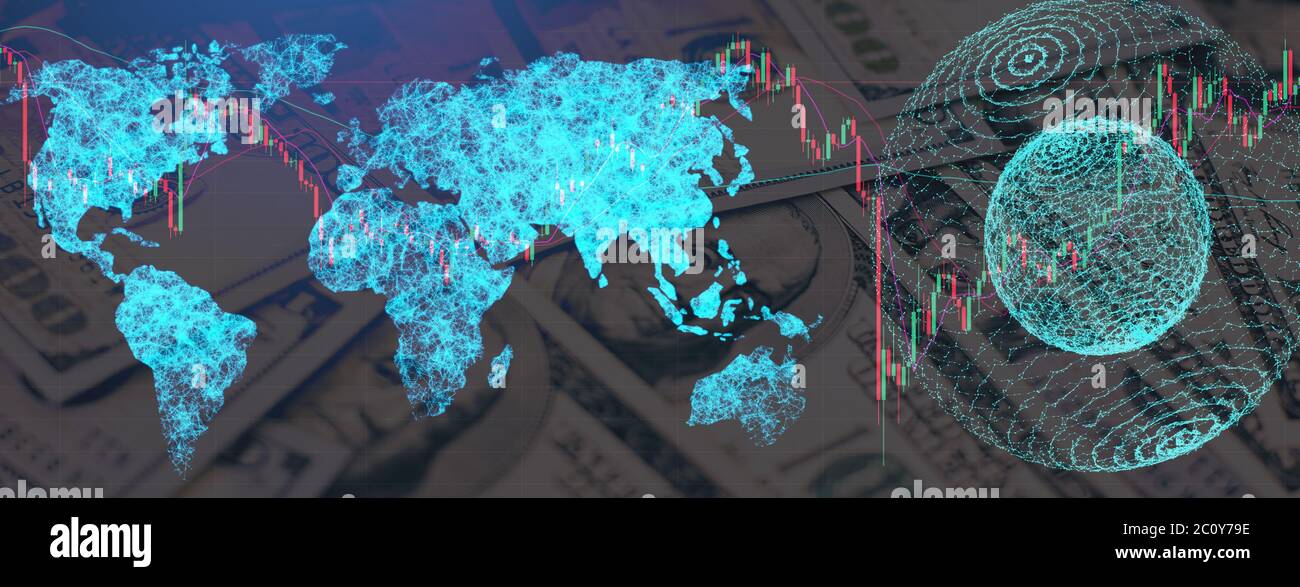 Technological map of the world of trade, investment in professional ...