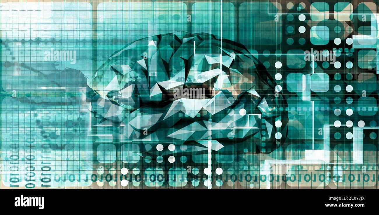 Artificial Intelligence or AI Software Logic as Concept Stock Photo - Alamy