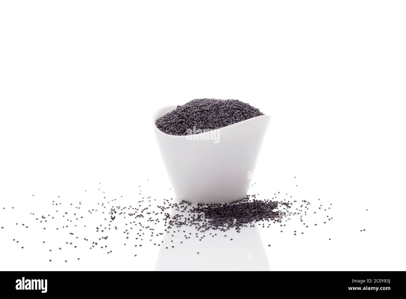Black poppy seeds Stock Photo - Alamy