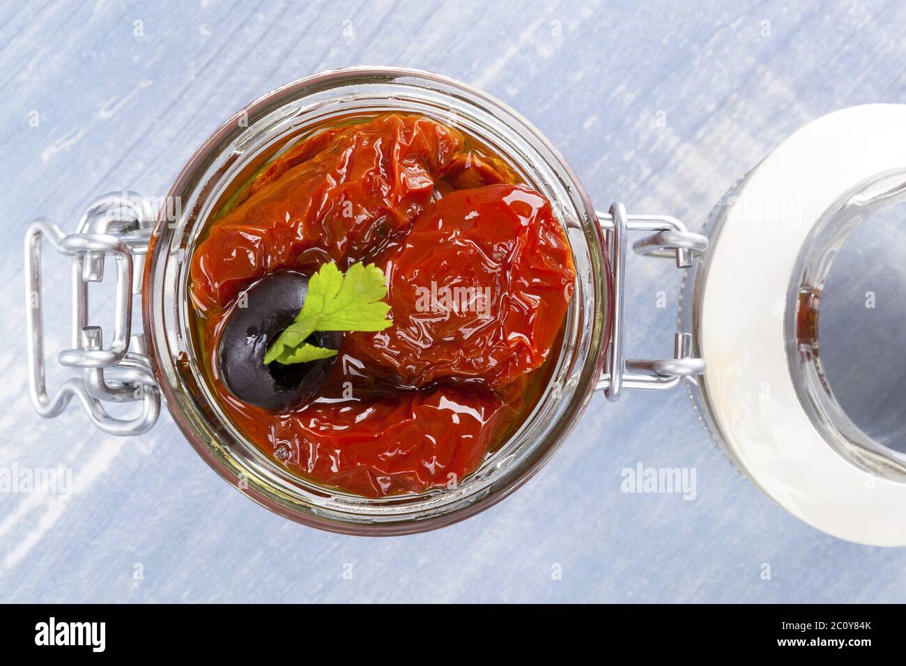 Delicious dry tomatoes Stock Photo - Alamy