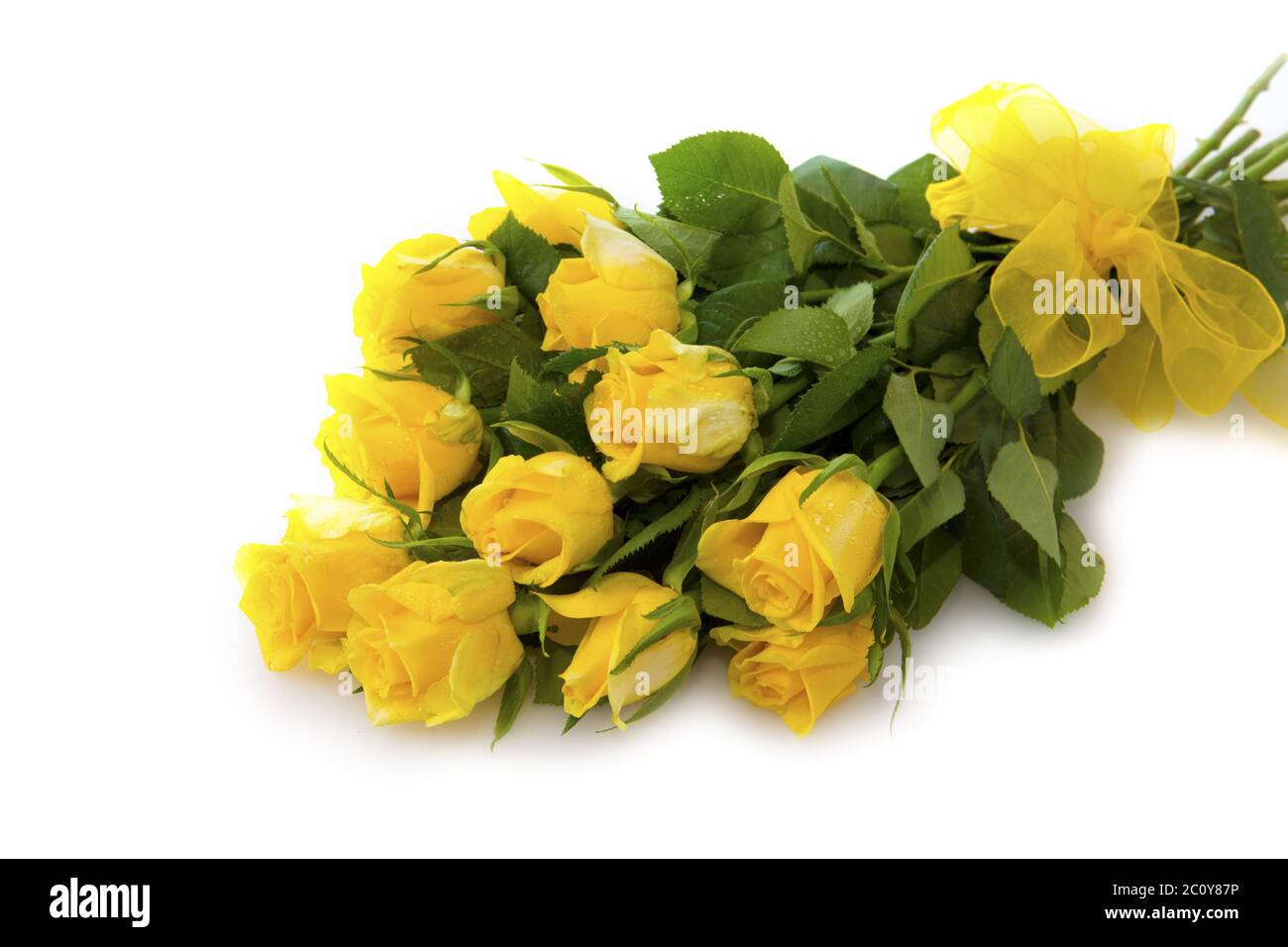 Yellow rose bunch hi-res stock photography and images - Alamy
