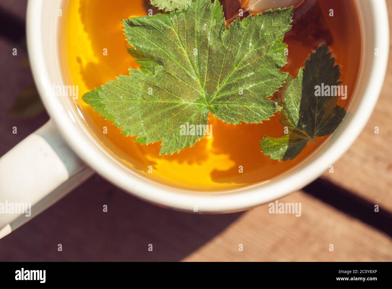 White tea leaf hi-res stock photography and images - Alamy
