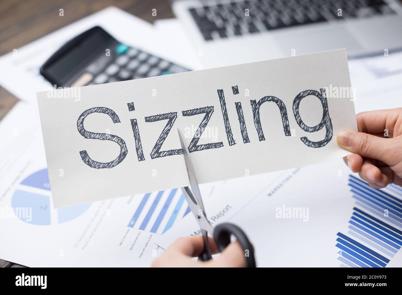 Financial report message on hi-res stock photography and images - Alamy