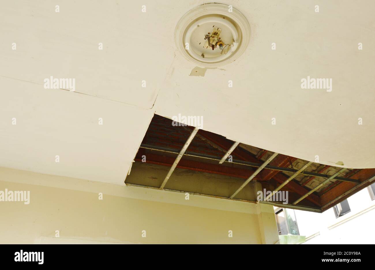 Broken lamp fixture hi-res stock photography and images - Alamy