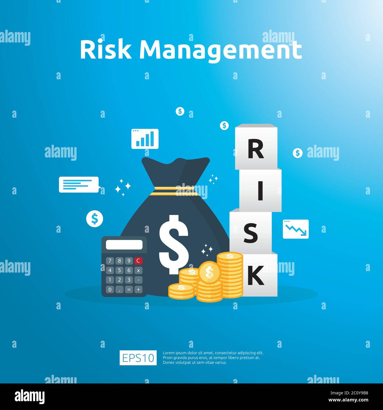 Risk Management and financial identifying. evaluating and challenge in business prevent protect ...