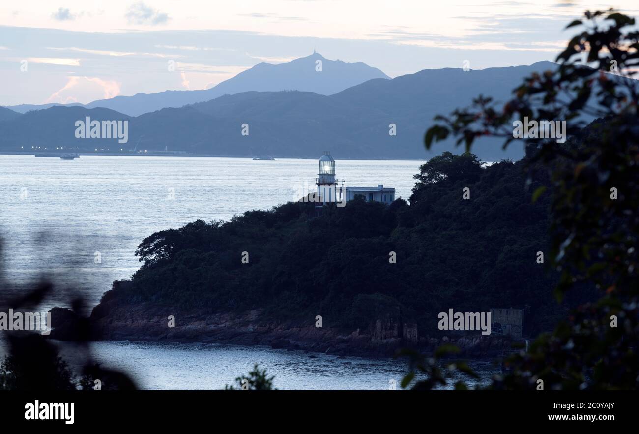 Green island lighthouse, Hong Kong, China Stock Photo - Alamy