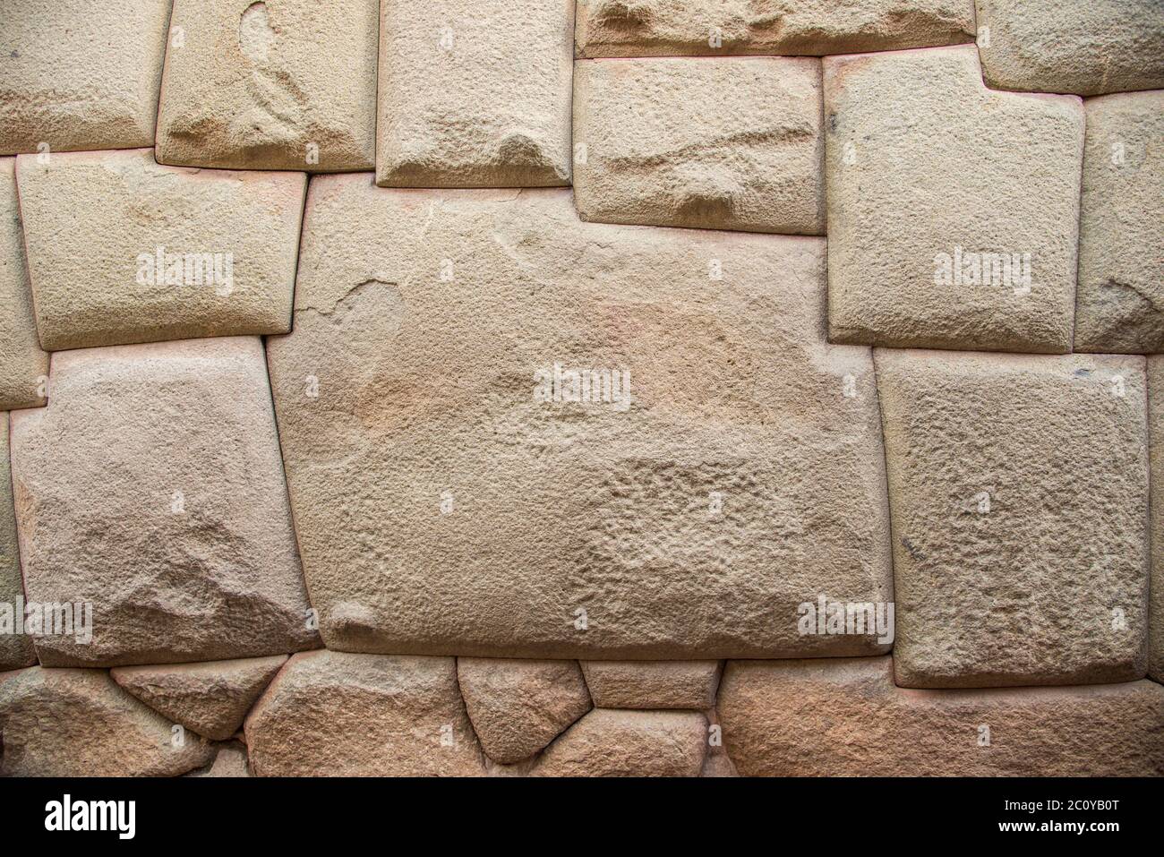 Inca Stone of 12 Angles in Cuzco Peru Stock Photo - Alamy