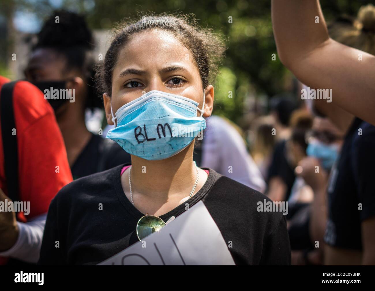 Strategy for Black Lives held a protest march in honor of Breonna ...