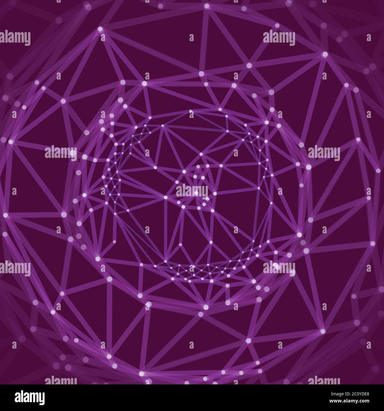 Cobweb Or Spider Web Network Abstract Background Connection Structure