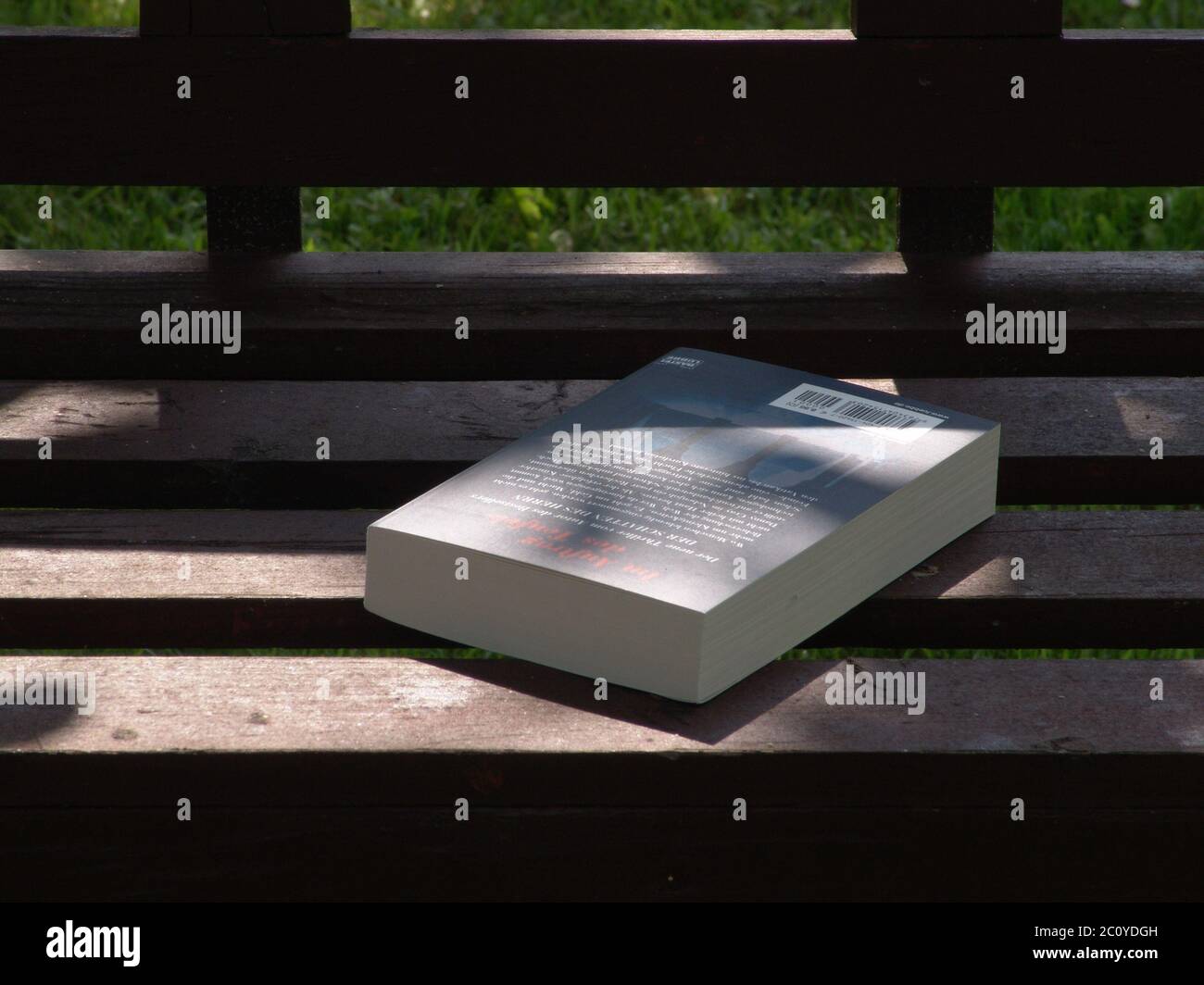 book and bench Stock Photo - Alamy
