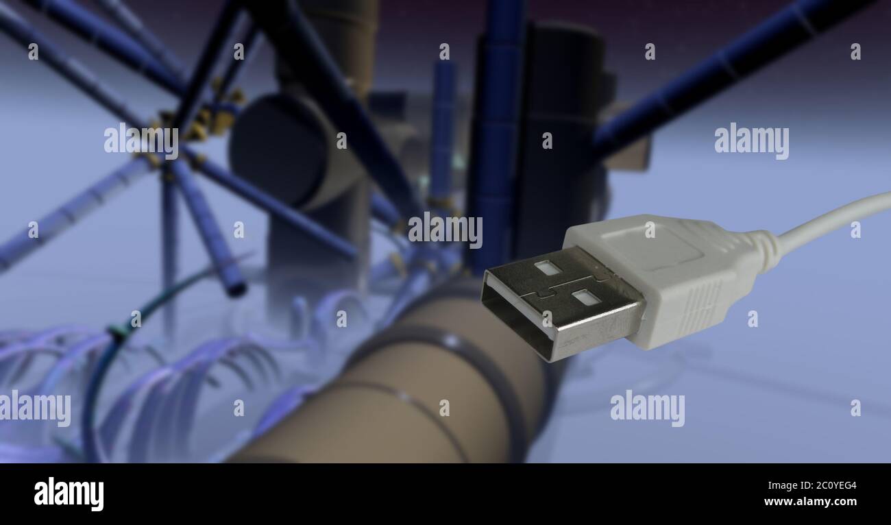 Global network cable map hi-res stock photography and images - Alamy