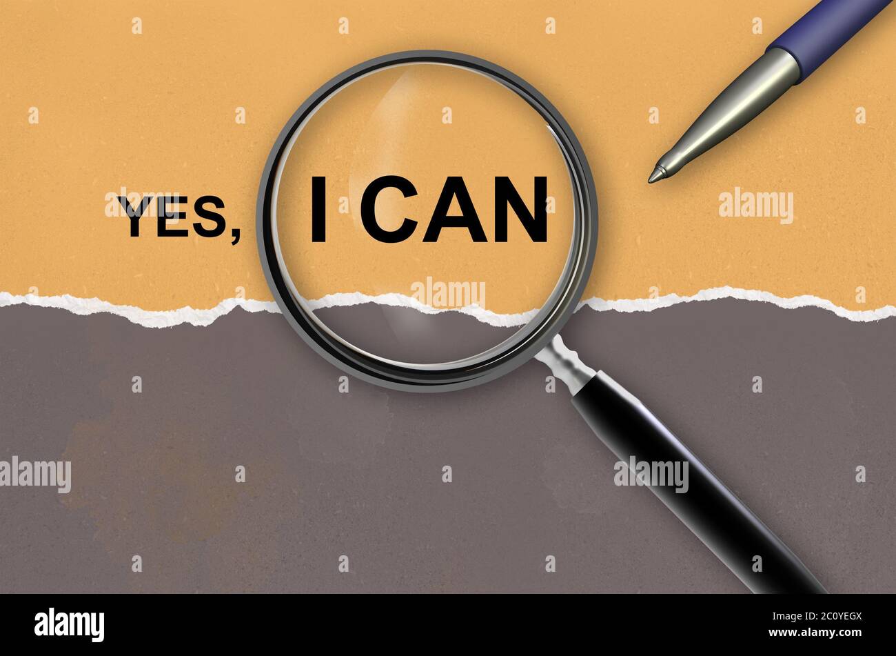 yes, i can Stock Photo - Alamy