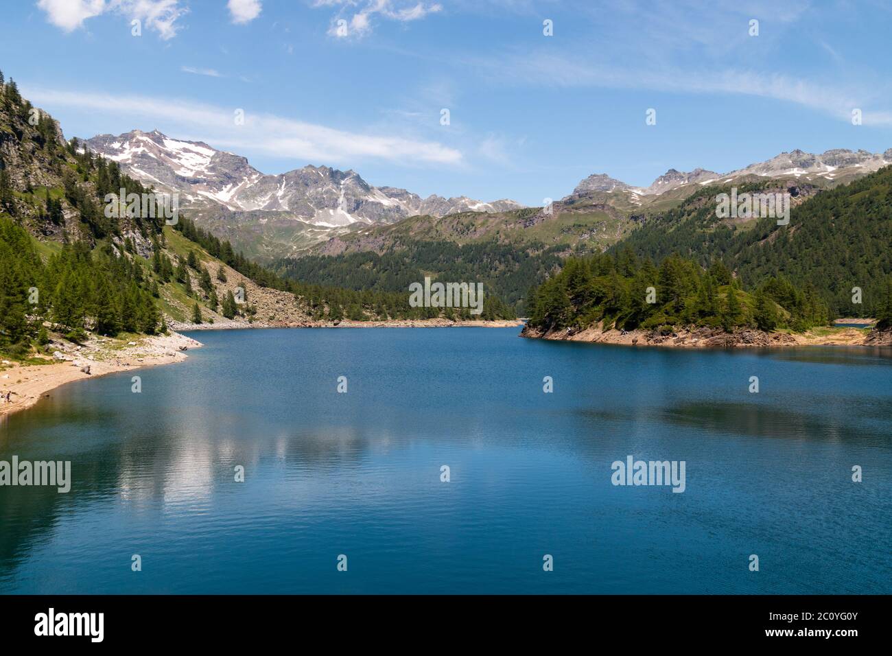 Mountain panoramas at Alpe Devero, Baceno, Lepontine Alps, Ossola ...