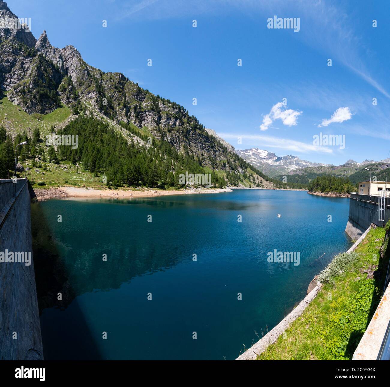 Mountain panoramas at Alpe Devero, Baceno, Lepontine Alps, Ossola ...