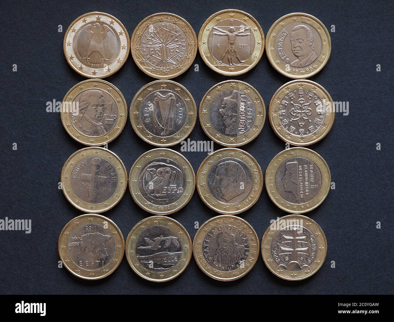 euro-coins-of-many-countries-stock-photo-alamy