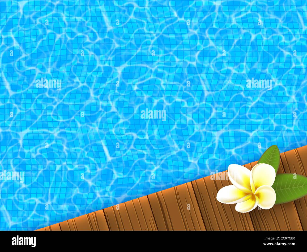 Swimming pool background Stock Vector Images - Alamy