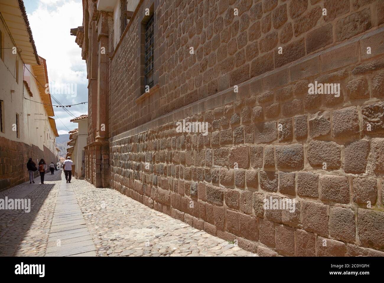 Peru people walking hi-res stock photography and images - Alamy