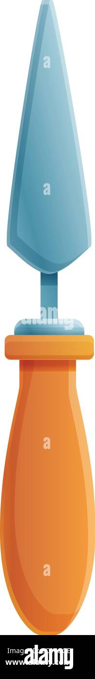 Carving chisel icon. Cartoon of carving chisel vector icon for web ...