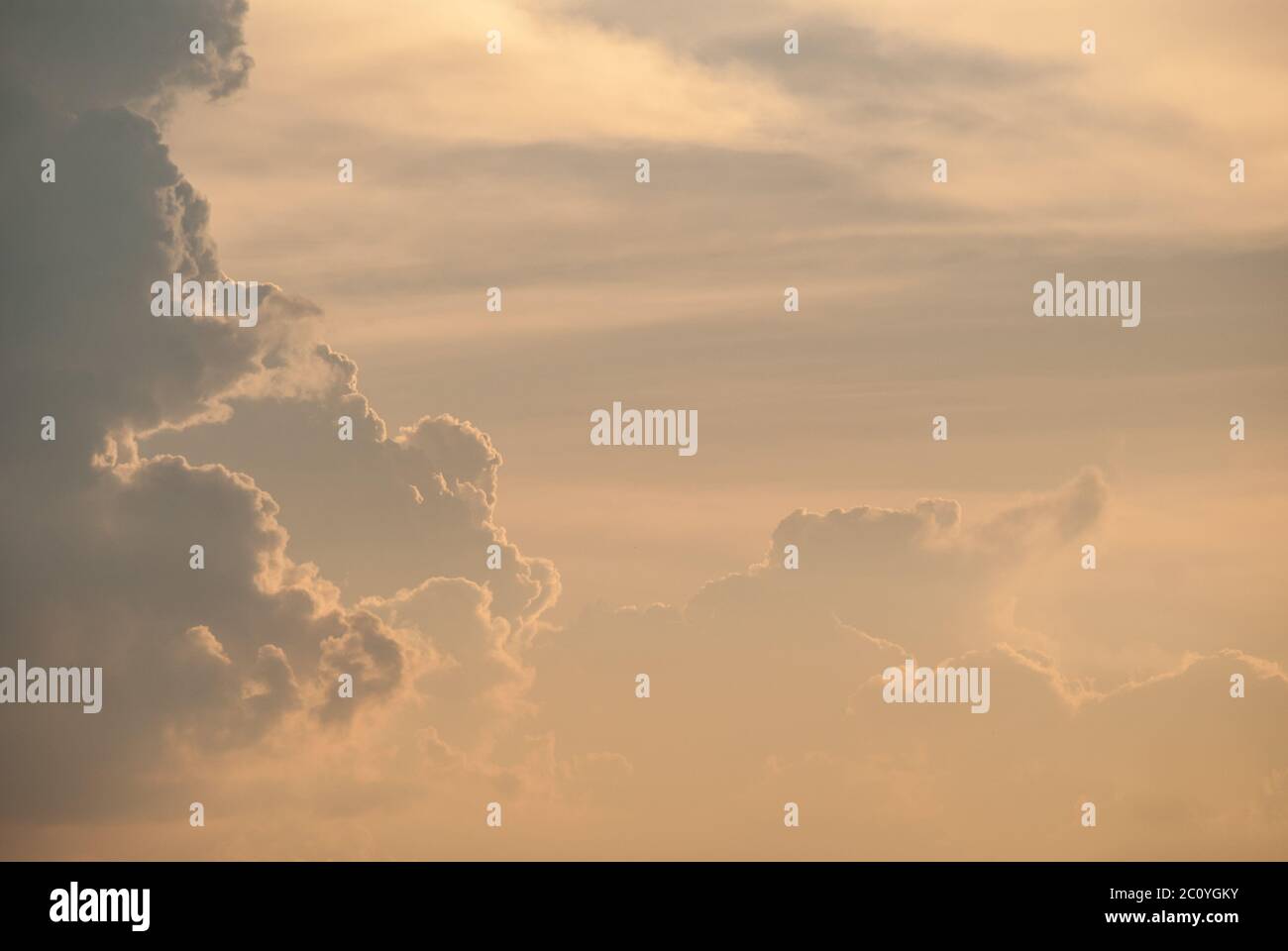 Natural background of colorful sky during sunset time Stock Photo - Alamy