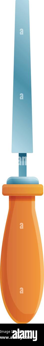 Carpenter chisel icon. Cartoon of carpenter chisel vector icon for web ...