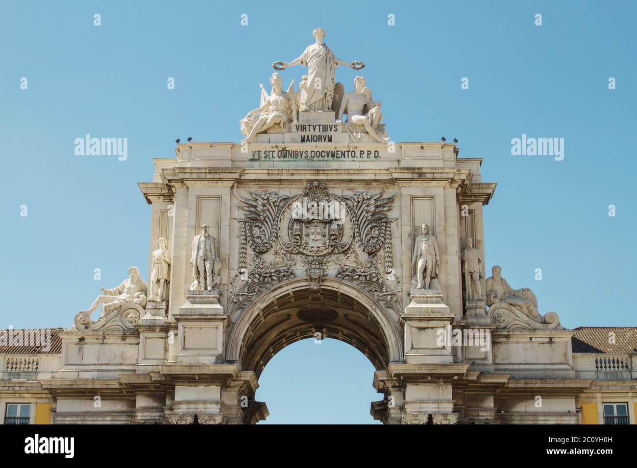 Historic rua augusta arch hi-res stock photography and images - Alamy