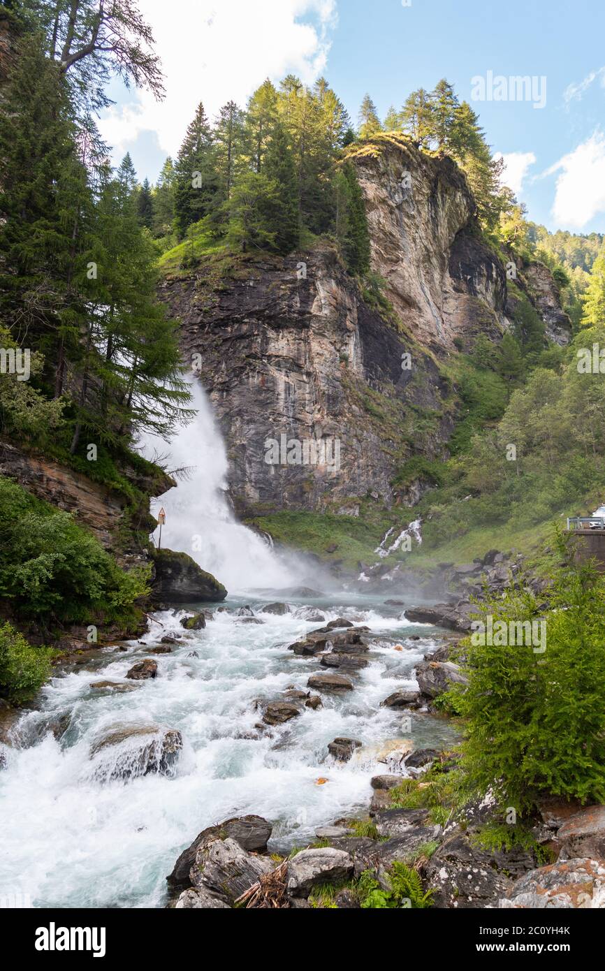 Mountain panoramas at Alpe Devero, Baceno, Lepontine Alps, Ossola ...