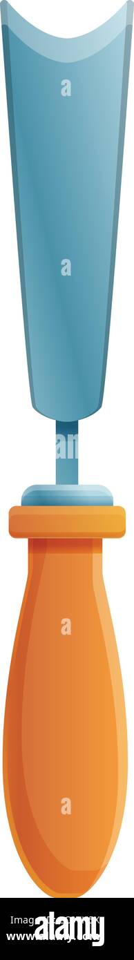 Construction chisel icon. Cartoon of construction chisel vector icon ...