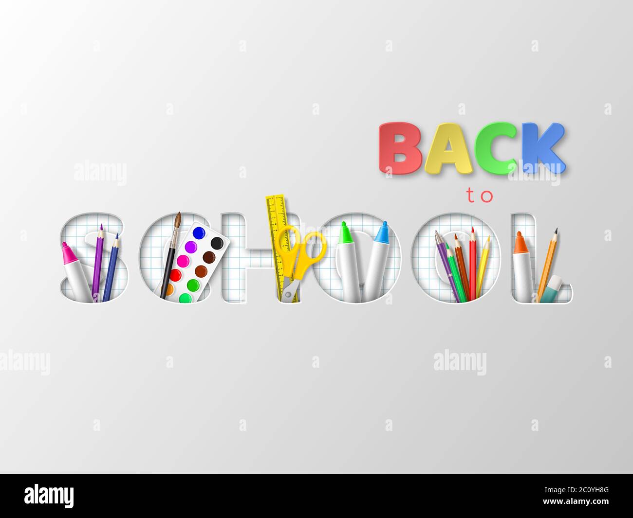 Paper cut 3d abstract Stock Vector Images - Alamy