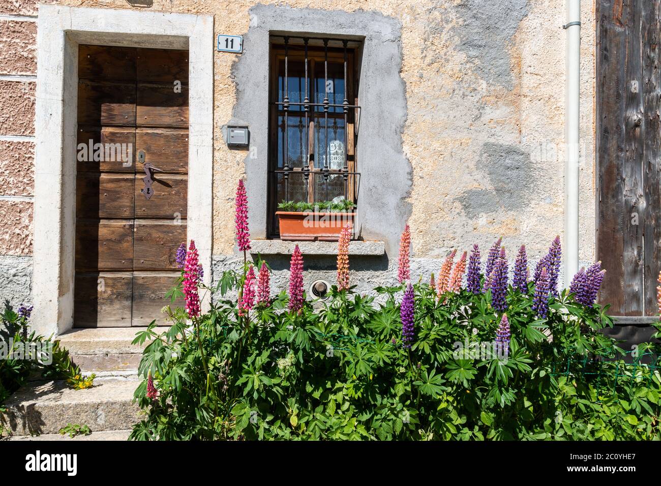 Mountain panoramas at Alpe Devero, Baceno, Lepontine Alps, Ossola ...