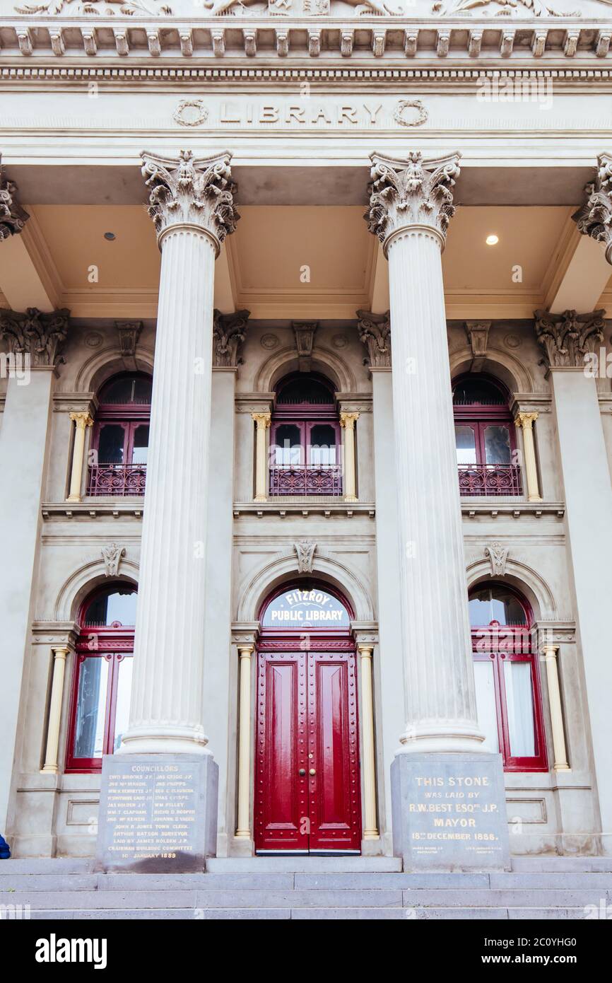 Fitzroy Town Hall in Fitzroy Melbourne Australia Stock Photo - Alamy