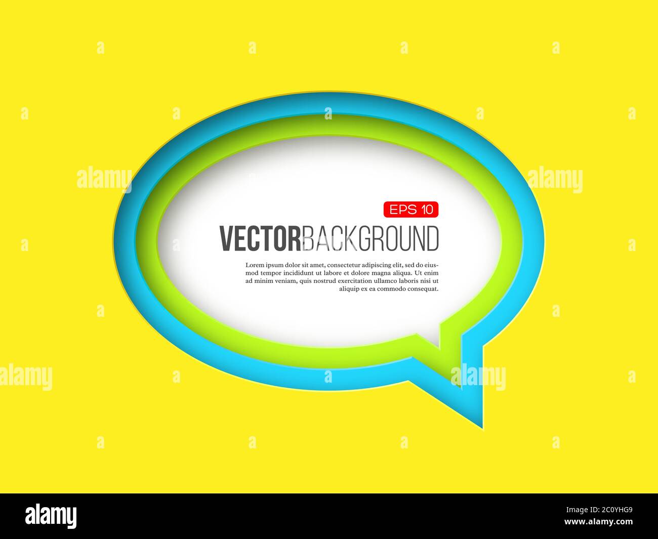 3d message bubble social Stock Vector Images - Alamy