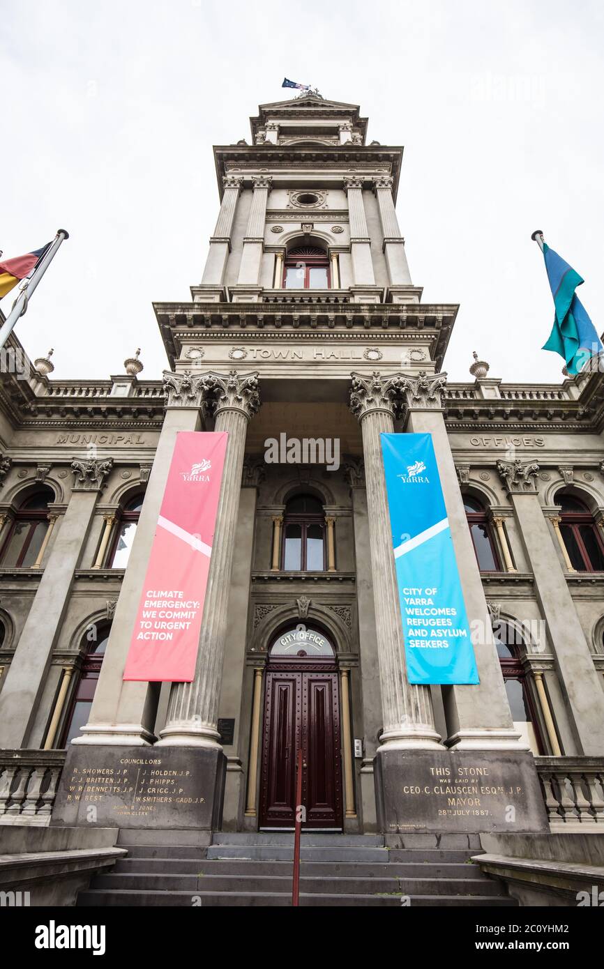 Fitzroy Town Hall in Fitzroy Melbourne Australia Stock Photo - Alamy