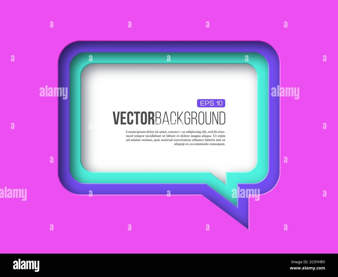 Voice message bubble icon Stock Vector Images - Alamy